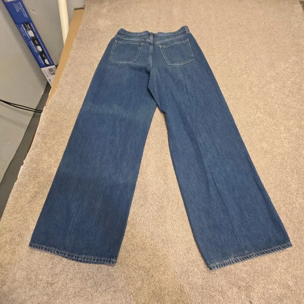 Old Navy | Jeans | Indie Sleaze Barrel Baggy Wide Leg Highrise Jeans ...